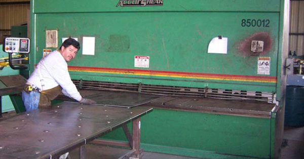 Shearing – West Steel & Plastics, Inc.