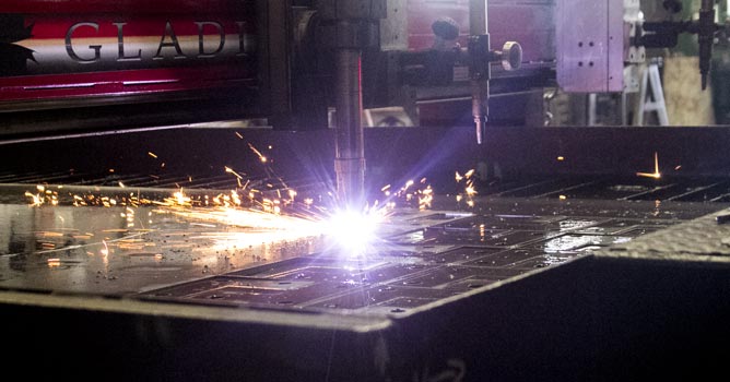 Flame Cutting – West Steel & Plastics, Inc.
